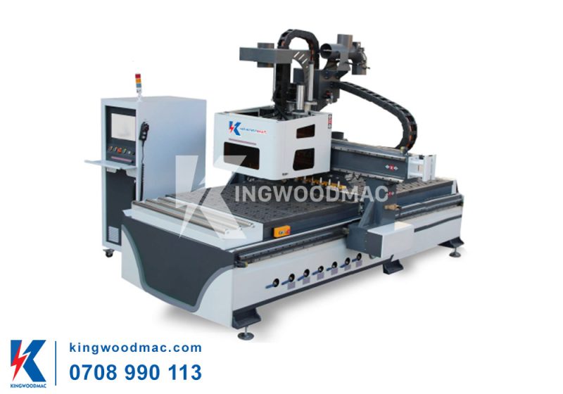 MÁY PHAY ROUTER CNC 2 BÀN 4 ĐẦU - SKG 604A